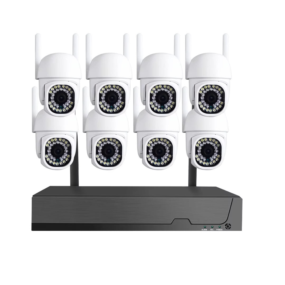 8CH WIFI PTZ NVR Camera Kit (360/3MP)