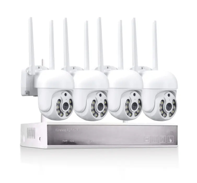 4CH WIFI PTZ NVR Camera Kit (360/3MP)